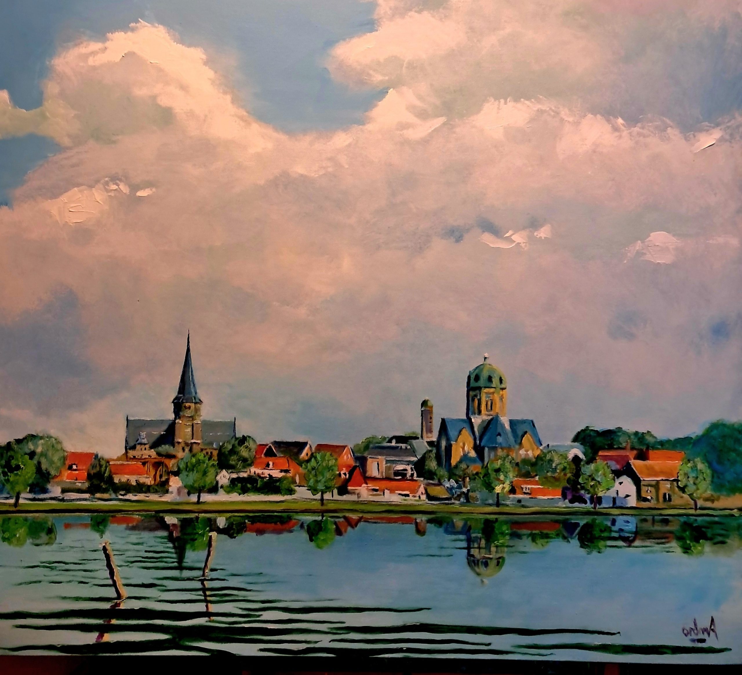 Leden exposeren & werken tijdens Montmartre Hoorn - Nationaal Atelier